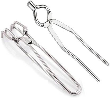 Viata sadsi Stainless Steel Pakad Tongs Vessel Utensils Holder Kitchen ...