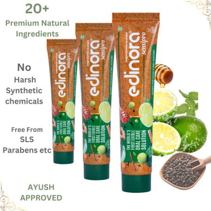 EDINORA for Oral Sensitivity & Diabetic patients Toothpaste - Buy Baby ...