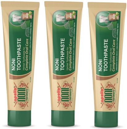 Apollo Noni Fluoride Free Antibacterial Toothpaste - Buy Baby Care ...