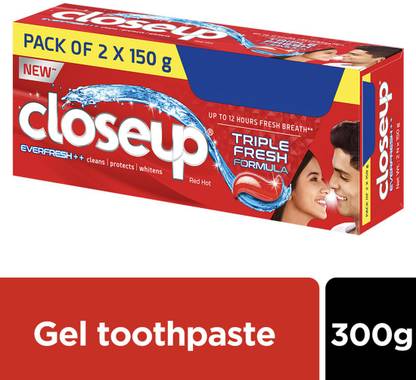 Closeup Everfresh+ Anti-Germ Gel Red Hot Toothpaste - Buy Baby Care ...