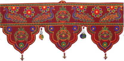 Ecommall Door Toran Traditional Main Gate Bandarwal Door Hanging Pooja ...