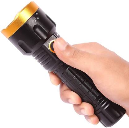 MHAX High Power_600M_3 Mode LED Flashlight 6.5in PowerFull Rechargeable ...