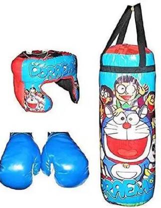 toyboyzone Kids Boxing kit (Punching Bag, Gloves and Headgear) 3 to 10 ...