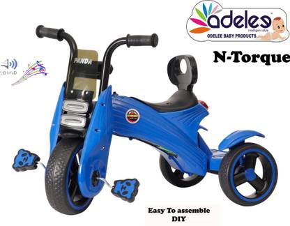 ODELEE Stylish N-torque Bike Pedal Tricycle for Kids (3-5 years) N ...