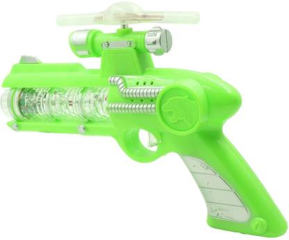 HALO NATION Light Music Vibration Pistol Space gun Toy wit Fan Led ...