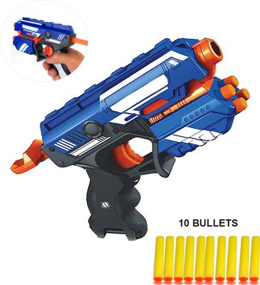 SAFESEED Best Hot Fire Blaze Storm Foam Blaster Toy Gun with 10 Extra ...