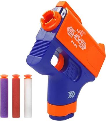 Mira Farmcraft Mini Soft Blaster Bullet Gun Toy with 3 Safe Foam ...