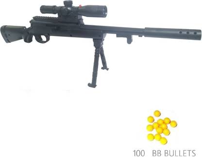 HALO NATION AIRSOFT GUN TOY SNIPER RIFLE AK47 K98 SMALL SIZE 41CM + 100 ...