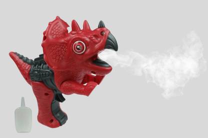 Meesaj Toy Dinosaur Gun Color full Light Sound Water Mist Spray Gun ...