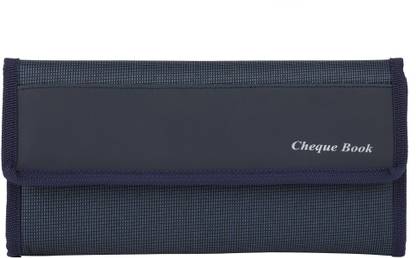 Sanera Multipurpose Multi Pocket Expanding Cheque Book Holder Blue ...