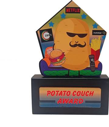 Northland Potato Couch Wooden Trophy Award for Foodies - Idea for ...