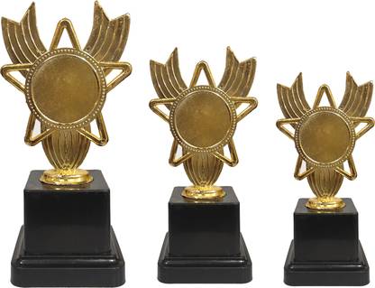 Be Win SCHOOL COMPETETION TRI-STAR AWARD TROPHIES Trophy Price in India ...