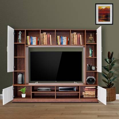 Fresh Up Engineered Wood TV Unit/TV Cabinet with Open and Closed ...