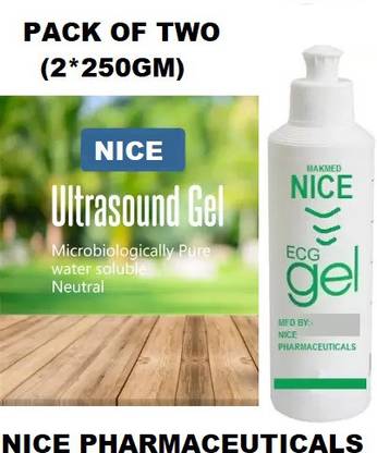 MAKMED NICE ECG GEL 250GM PACK OF TWO (2*250GM) Ultrasound Machine ...