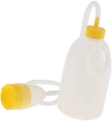 Calandis 1700ml Reusable Male Bed Pee Urinal Bottle Night Drainage ...