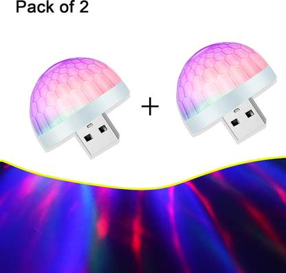 Blue Birds Mini Small Magic Light Decorations Light Colorful RGB Strobe ...