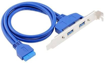 ULTRABYTES 2 Port USB 3.0 A Female Slot Plate Adapter - USB 3.0 ...
