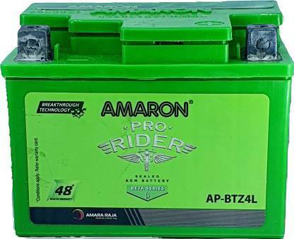 Amron Ap-BTZ4L 48 Ah Battery for Bike Price in India - Buy Amron Ap ...
