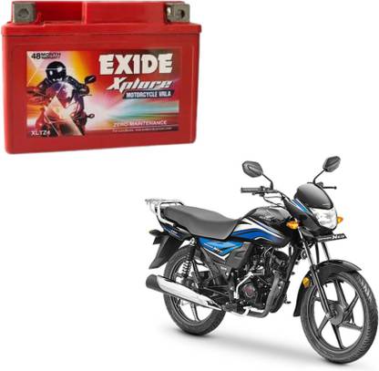 EXIDE Xplore XLTZ4 Honda Dream Neo 4 Ah Battery for Bike Price in India ...