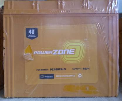 POWERZONE 46B24LS 45 Ah Battery for Car Price in India - Buy POWERZONE ...