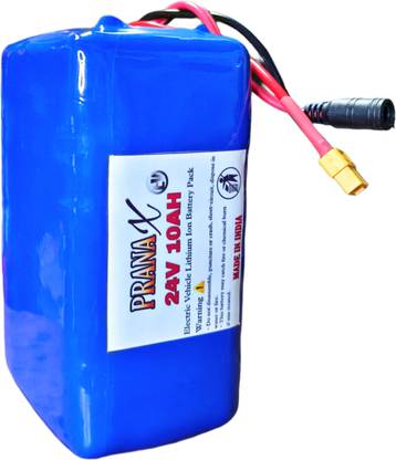 Pranax Rechargeable 24V 10AH Lithium Ion Battery Pack For Electric ...