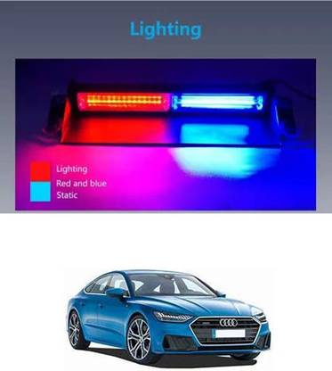 APICAL Car Flash Light Red Blue LED COB For A7 Headlight Car LED for ...