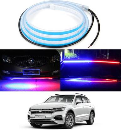 MATIES Flexible Police Light 120cm LED Strip Car Hood/Trunk/Dashboard ...