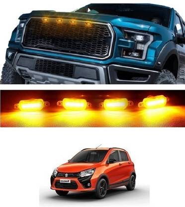 Trigcars Maruti Suzuki Gen Celerio Car Radiator Grill LED Light Set of ...