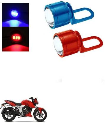 SRPHERE STROBE-LED-RED-BLUE FOR _TVS Apache RTR 160 4V Tail Light, Brake Light, License Plate ...