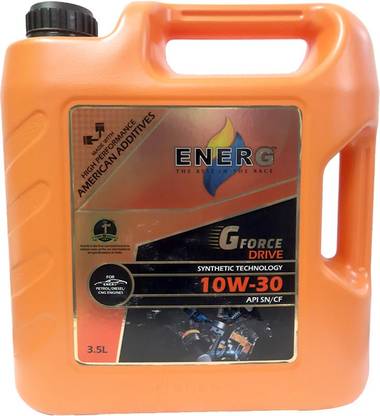 energ 10W-30 Gforce Drive Full-Synthetic Engine Oil Price in India ...