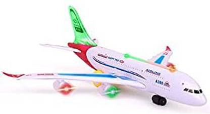 CTC CREATION Toy Battery Operated Aeroplane Toy for Kids with Light and ...