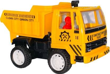 Miniature Mart Kids Small Size Pull Back & Go Dumper Truck For Kids ...