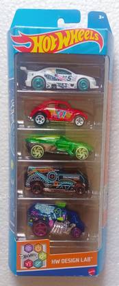 HOT WHEELS Five Pieces of exclusive collectible DieCast Toy Cars from ...