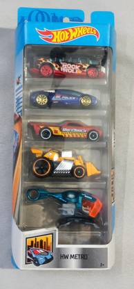 HOT WHEELS HW METRO 5 Pieces of Collection Cars Set - HW METRO 5 Pieces ...