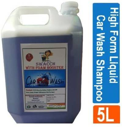 swacch CAR WASH WITH FOAM BOOSTER 5 LITRE Car Washing Liquid Price in ...
