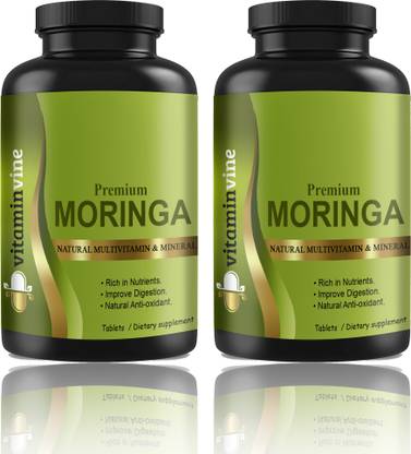 Vitaminvine Moringa Tablets Natural Moringa Tablets (D260) Price in ...