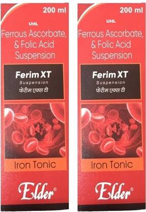 Uhl FERIM XT IRON TONIC FOR MEN AND WOMEN (2*200ML) Price in India ...