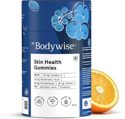 Be Bodywise Collagen Skin Health Gummies | 2 Months Pack | For Glowing ...