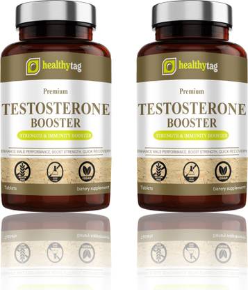 Healthy Tag Testosterone Booster For Men, Testo Booster Power Support ...