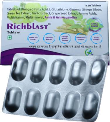 Richblast Multivitamin & Multimineral Tablets for Men and Women Price ...