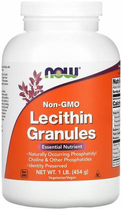 Now Foods Lecithin Granules, Non-GMO, 1 lb (454 g) Price in India - Buy ...