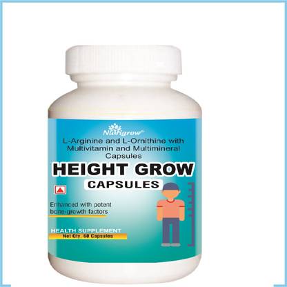 NUTRIGROW Height Grow _60Capsules_pack of 1 Price in India - Buy ...