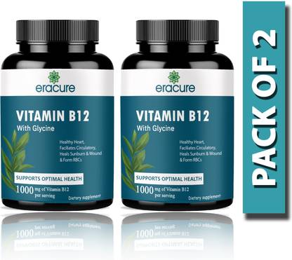 EraCure Plant Based Vitamin B12 Tablets (S225) Price in India - Buy ...