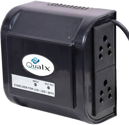 QUALX Mini Crystal 5 Year Domestic Warranty TV Stabilizer for up to 82 ...
