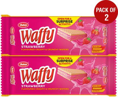 Dukes Waffy - flavoured creamy & crunchy Wafers Price in India - Buy ...