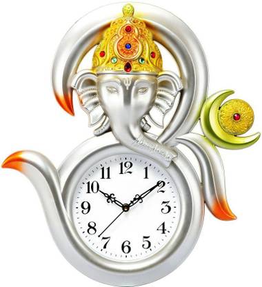 Attractionz Analog 43 cm X 41 cm Wall Clock Price in India - Buy ...