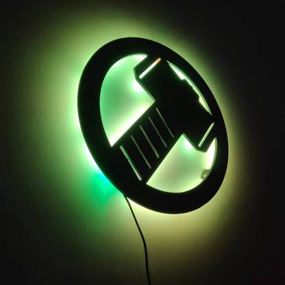 Trigica Thor LED Wall Night Light Lamp For Game Room Price in India ...