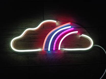 LIGHTRON RAINBOW & CLOUD LED Neon Signs Light LED Art Decorative Sign ...