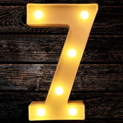 Shopperskart LED Marquee Number 7/Seven for Birthday Anniversary Party ...