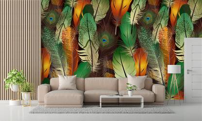 Wallpaper Mart Nature Multicolor Wallpaper Price in India - Buy ...